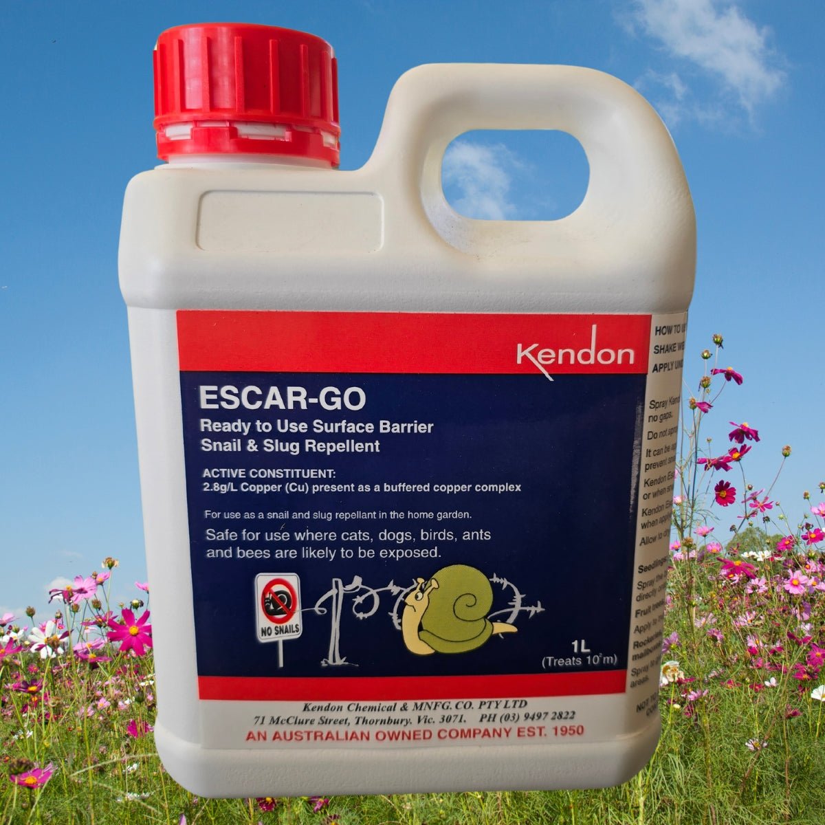 Kendon Escar-Go 1 Litre Snail Control – Oldboy's Flowers